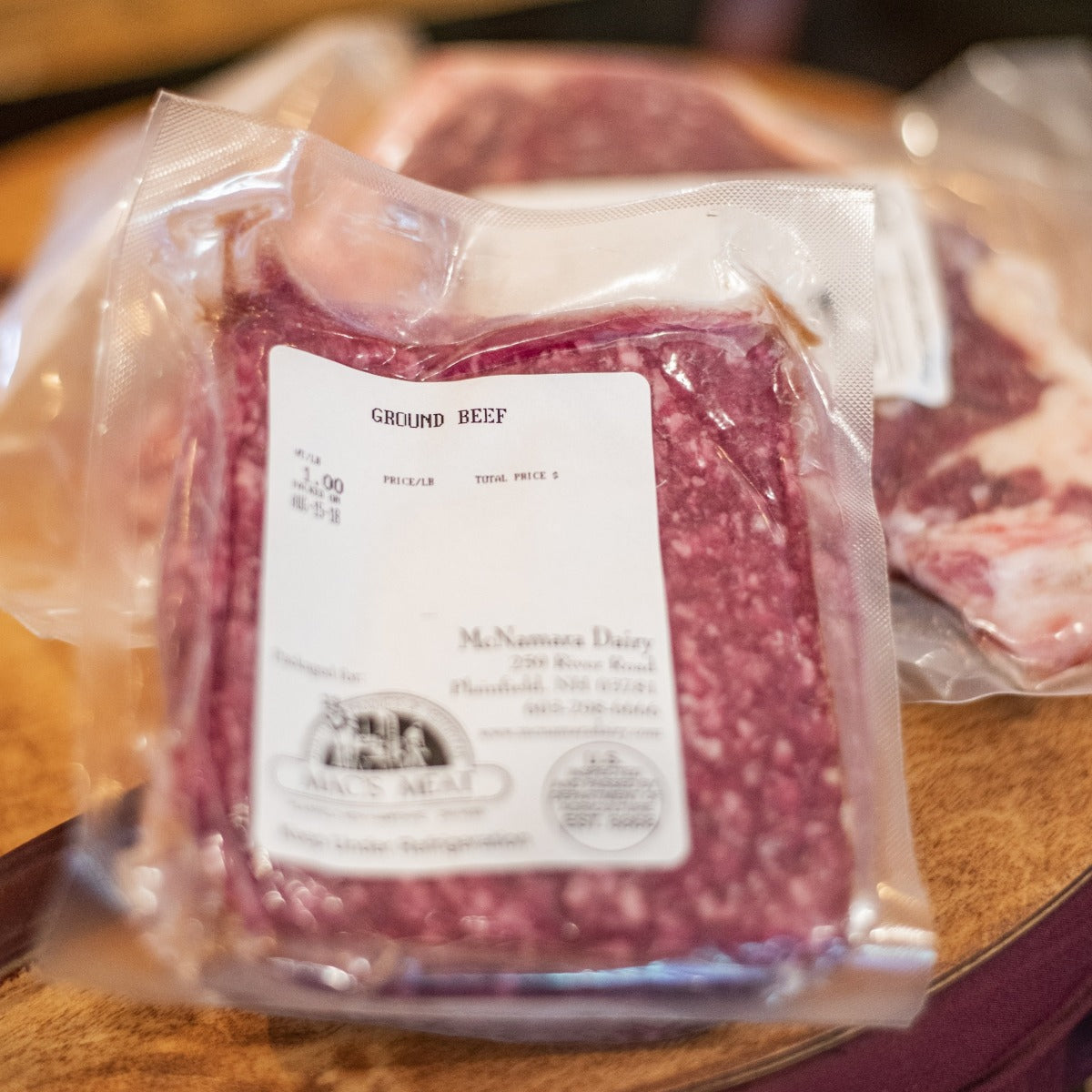 40 lb. Ground Beef Box – Mac's Maple